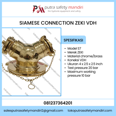 SIAMESE CONNECTION VDH COUPLING MERK ZEKI READY