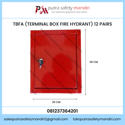 JUAL TBFA TERMINAL BOX FIRE ALARM 12 PAIRS LENGKAP