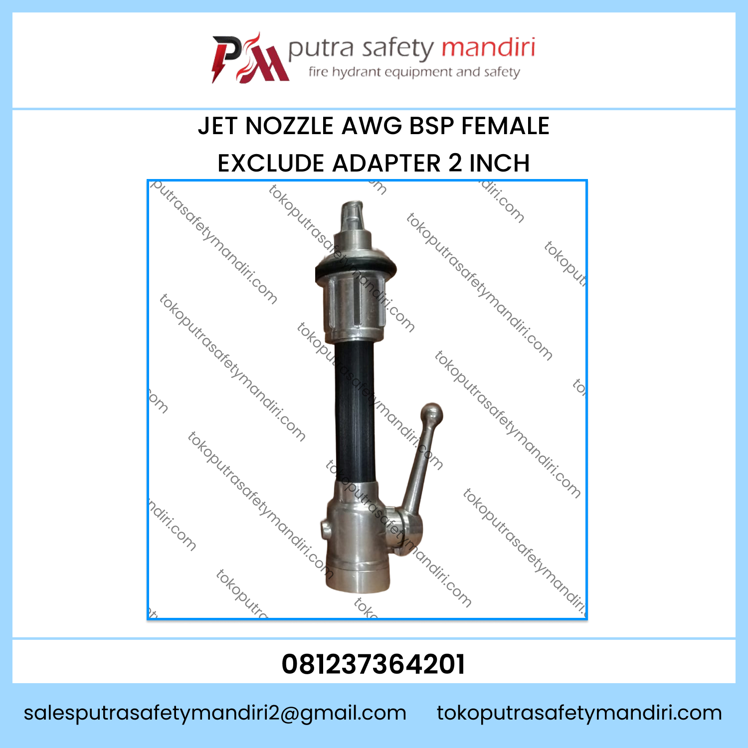 JET SWITCH AWG BSP FEMALE SIZE 2 INCH FIRE SPRAY